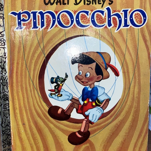 Disney | Other | Disney Pinocchio Little Golden Book 948 Edition | Poshmark